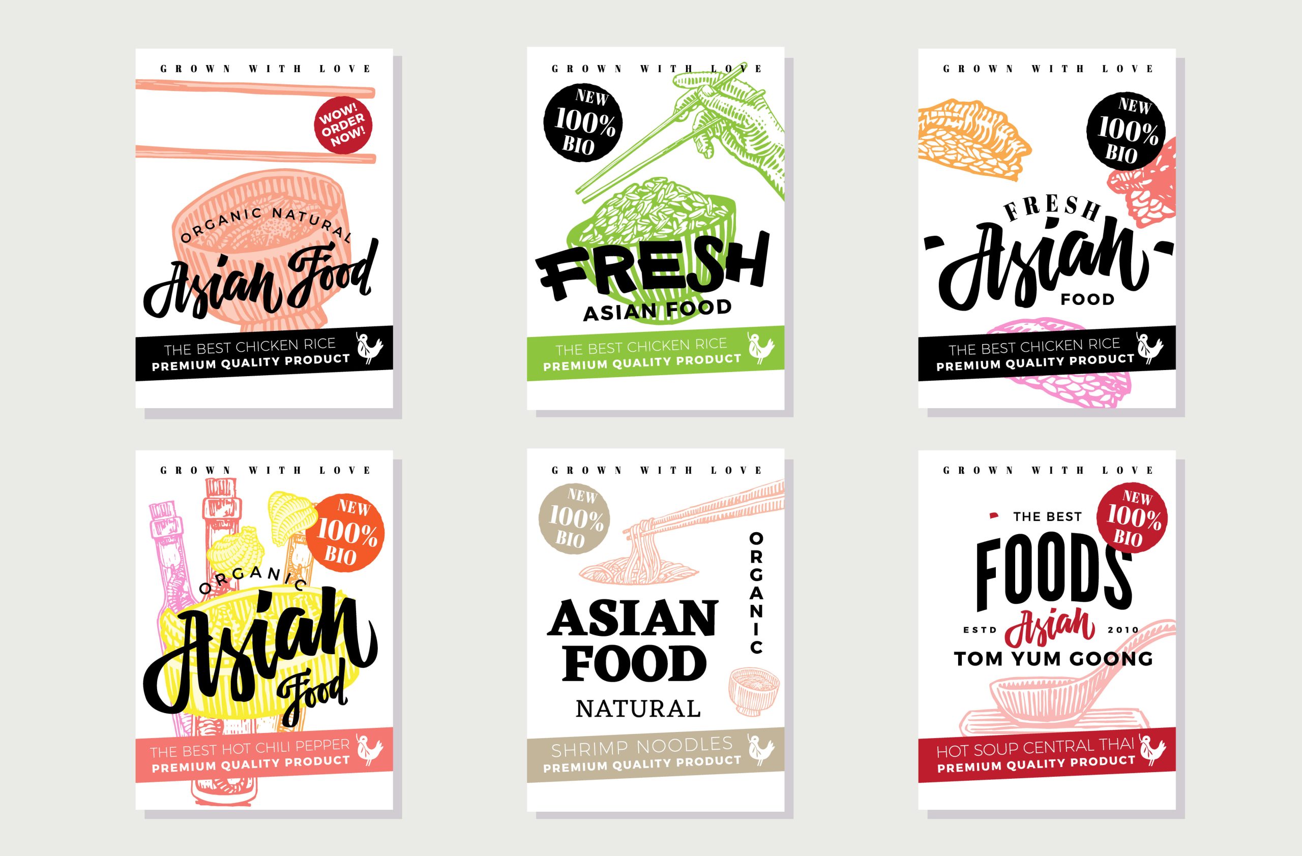 Top 15 Best Fonts For Food Packaging to Bring In Customers - LetterSiro